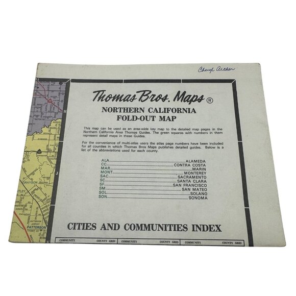 Thomas Bros. Maps | Office | Thomas Bros Maps Northern California ...
